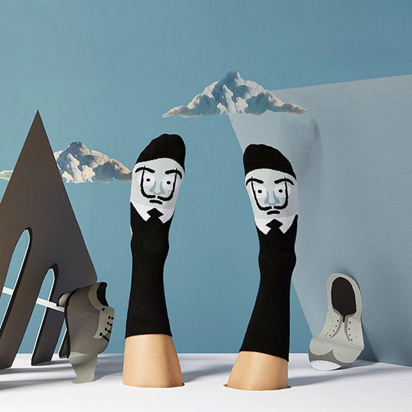 Sole-Adore Dali Socks (Art) – Red Dot Design Museum Singapore