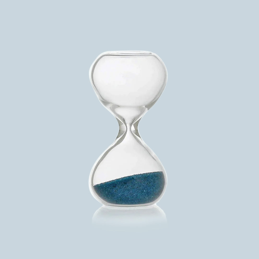 Miniature Hourglass / Blue or Black (1 min) – Red Dot Design Museum ...