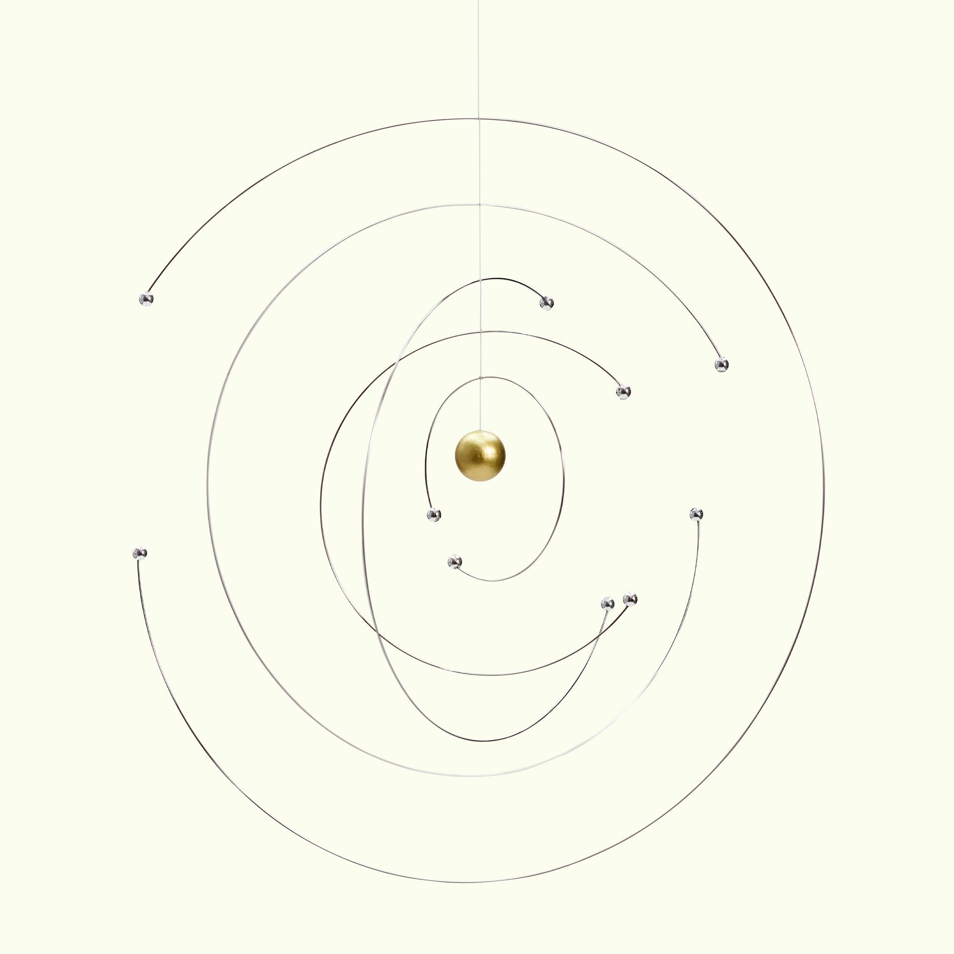 Niels Bohrs Atomic Model Hanging Mobile – Red Dot Design Museum Singapore